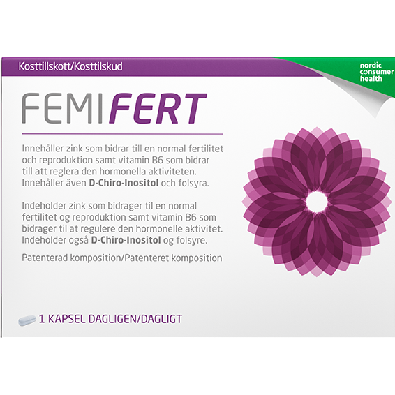 Femifert, kosttilskud med D-Chiro-Inositol - Femifert